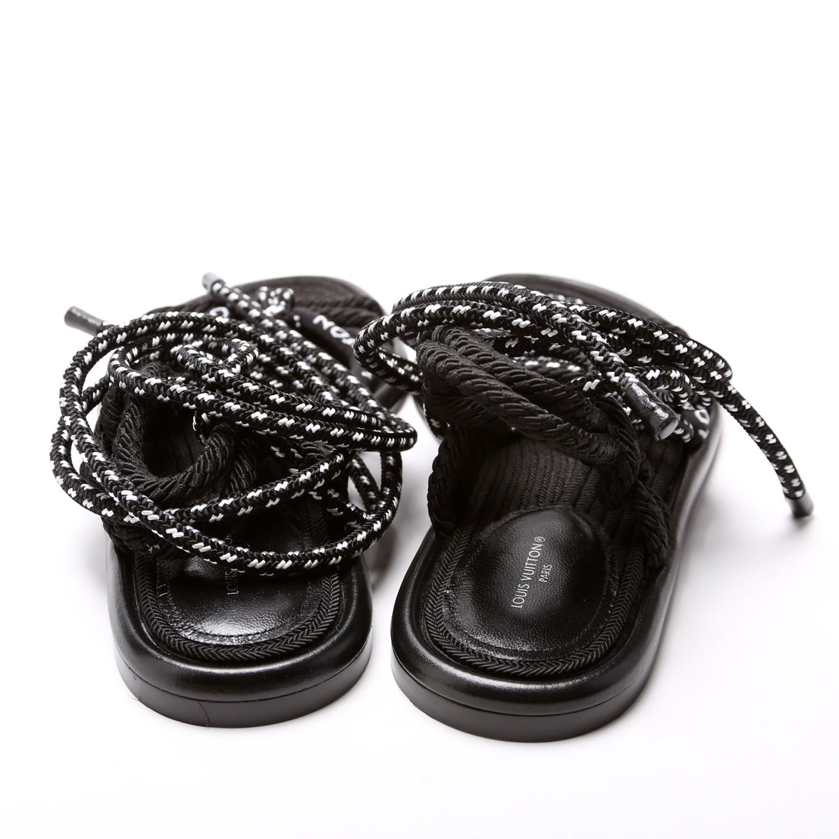 Maia Rope Flat Sandals Size 40