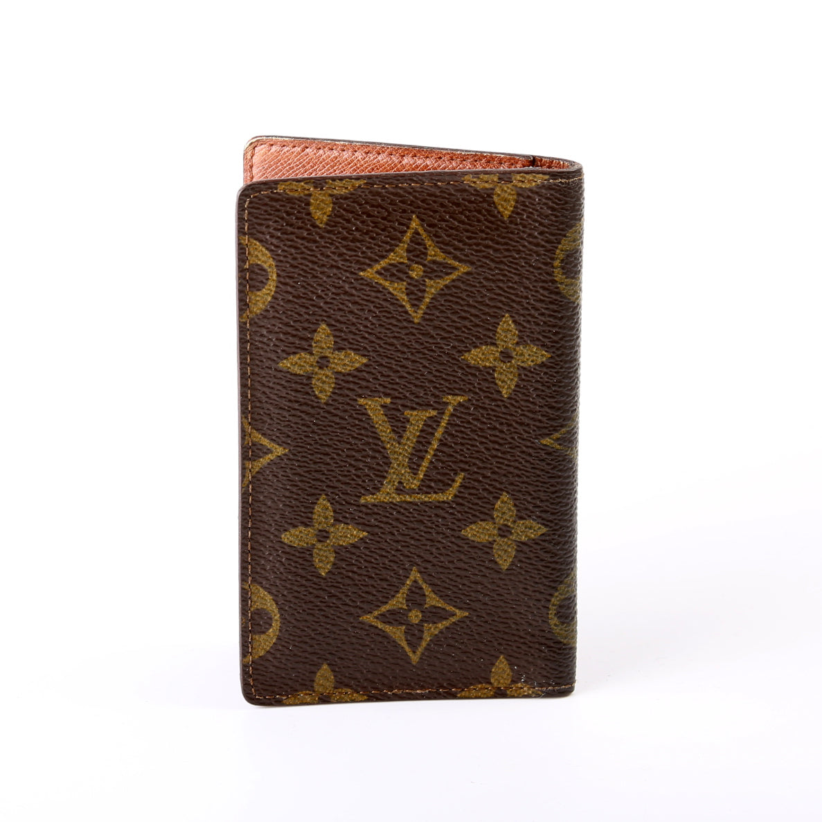 Bifold 2 Card Holder Monogram Vintage