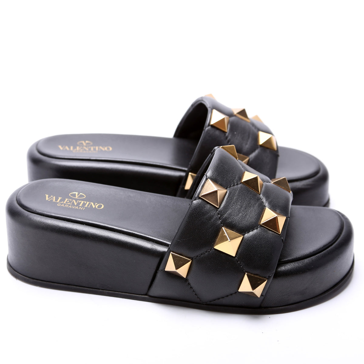 Roman Stud Platform Slides Size 36.5