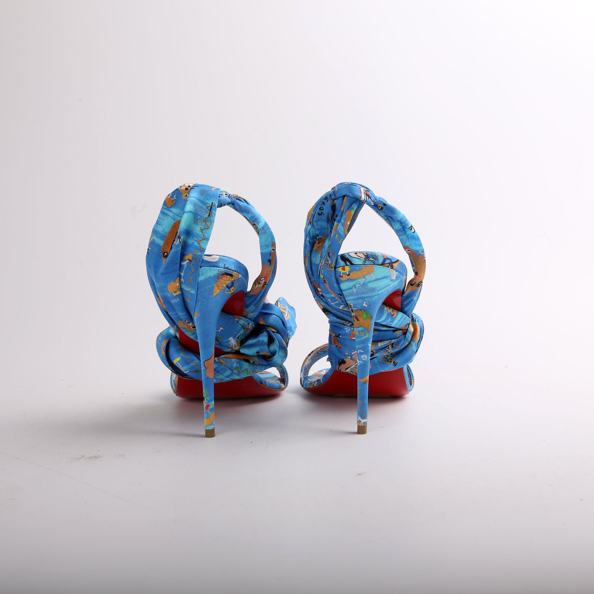 Satin Greekaba Du Desert 100 Sandals Size 38