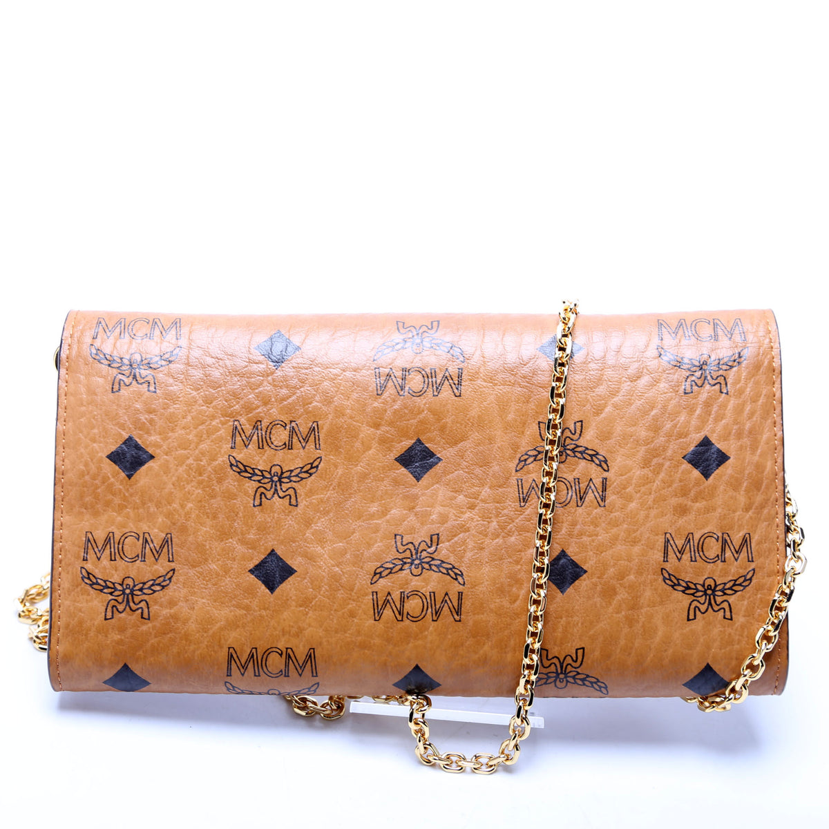 Visetos Tracy Chain Wallet Cognac