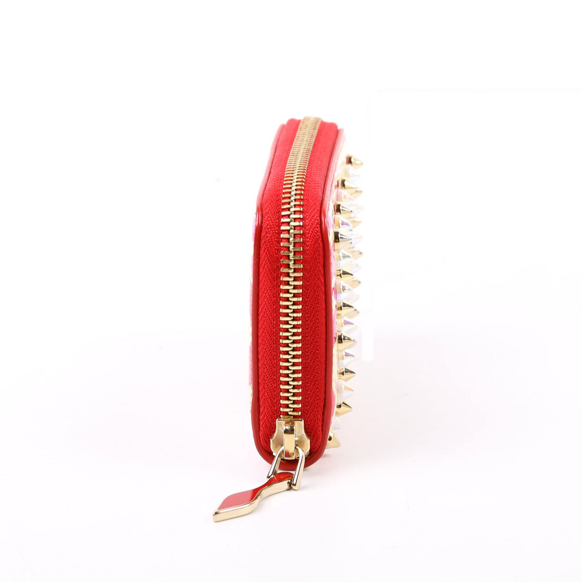 Panettone Spiked Lips Coin Purse Red/Multicolor