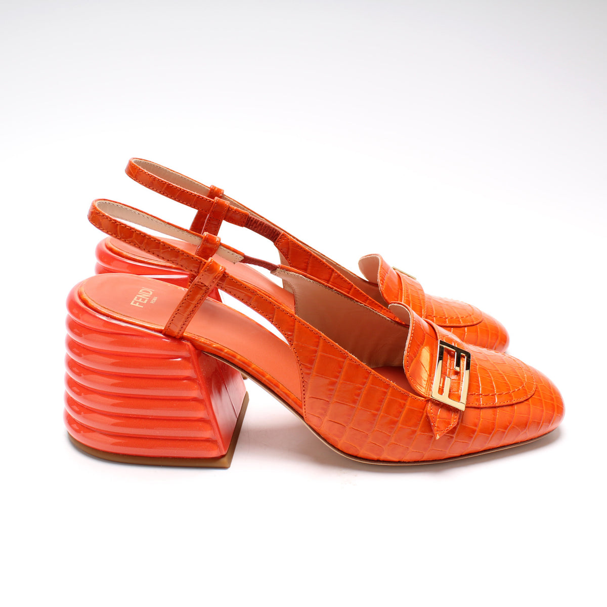 FF Croc Slingbacks Size 38