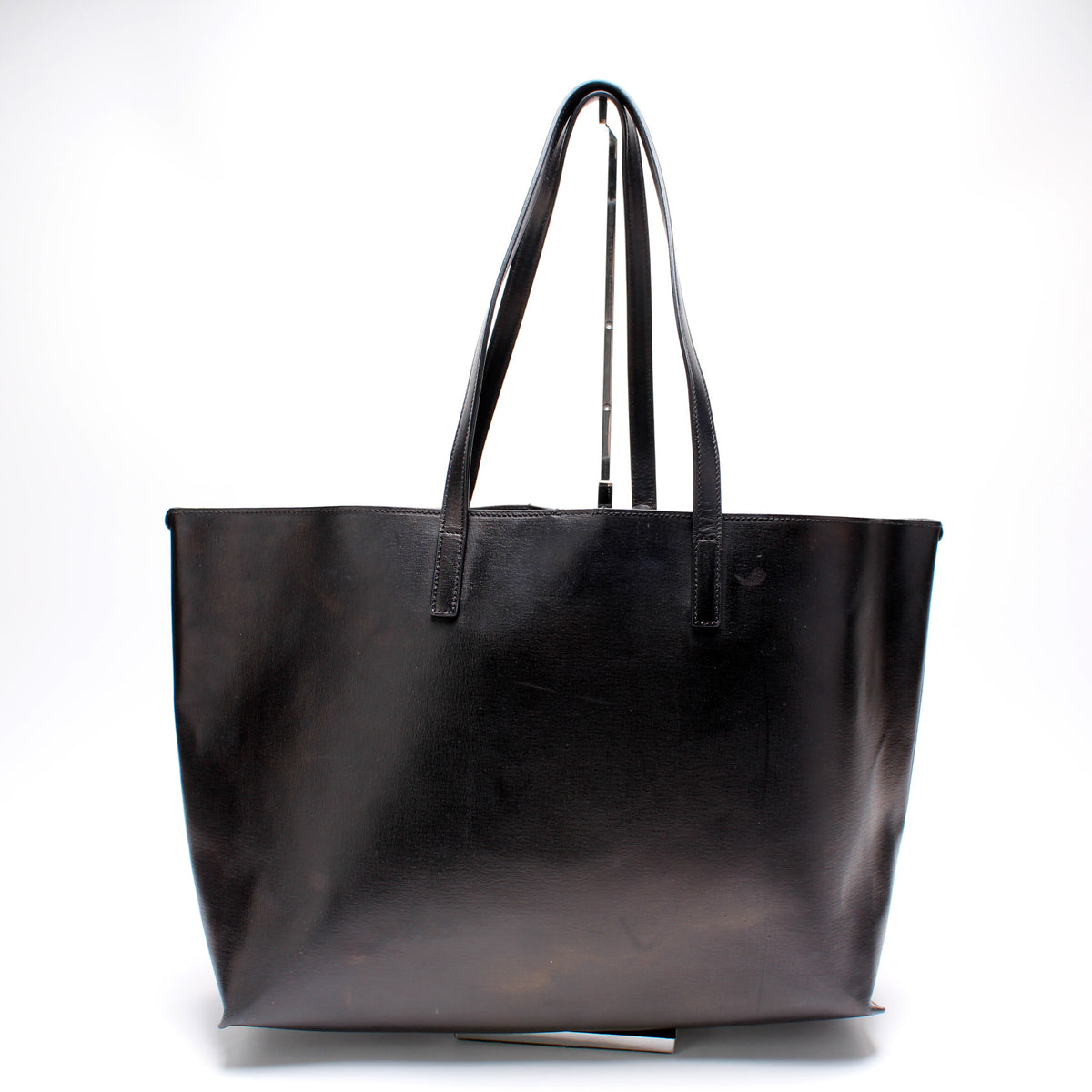 Perforated Logo Shopper Tote