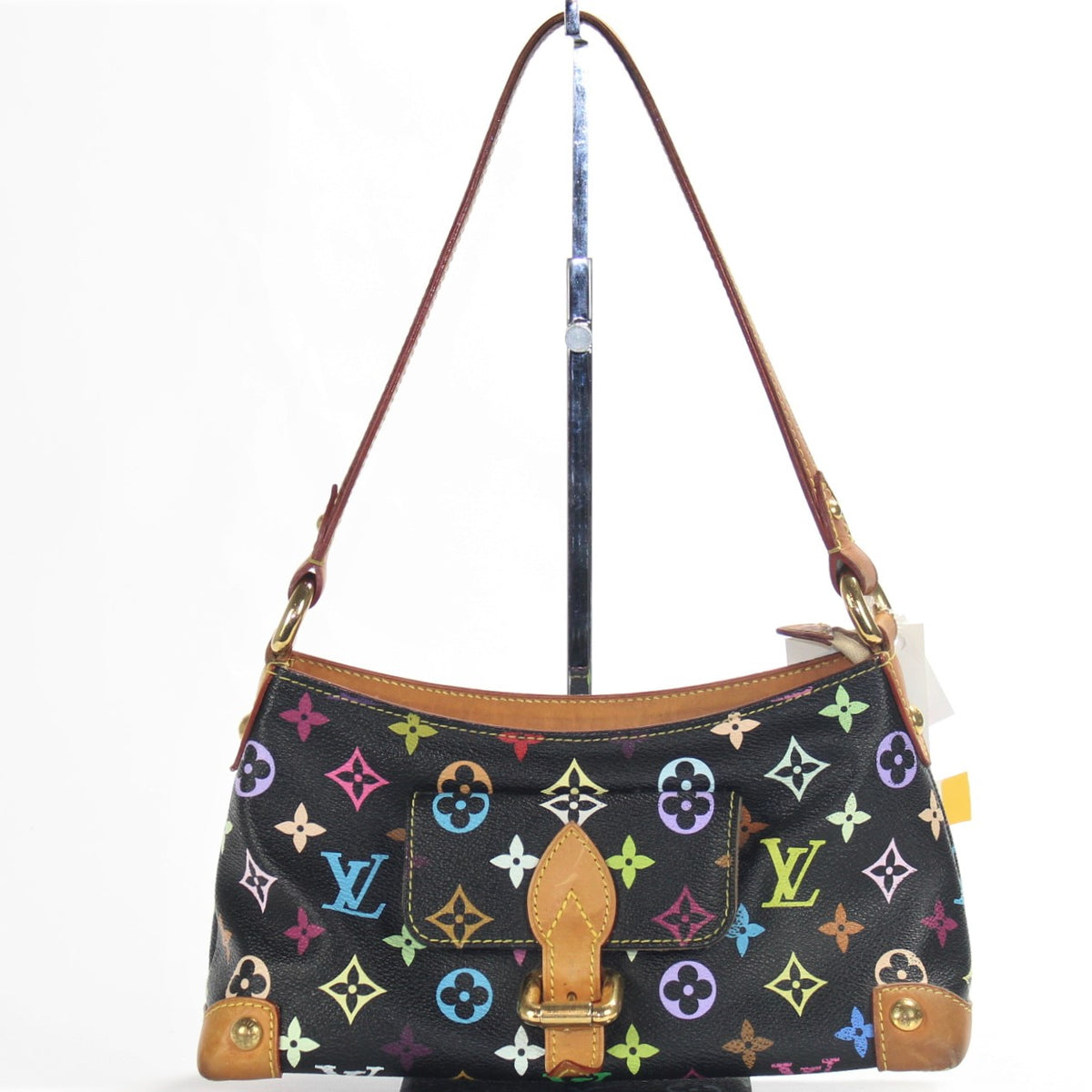 Eliza Multicolor Monogram Black